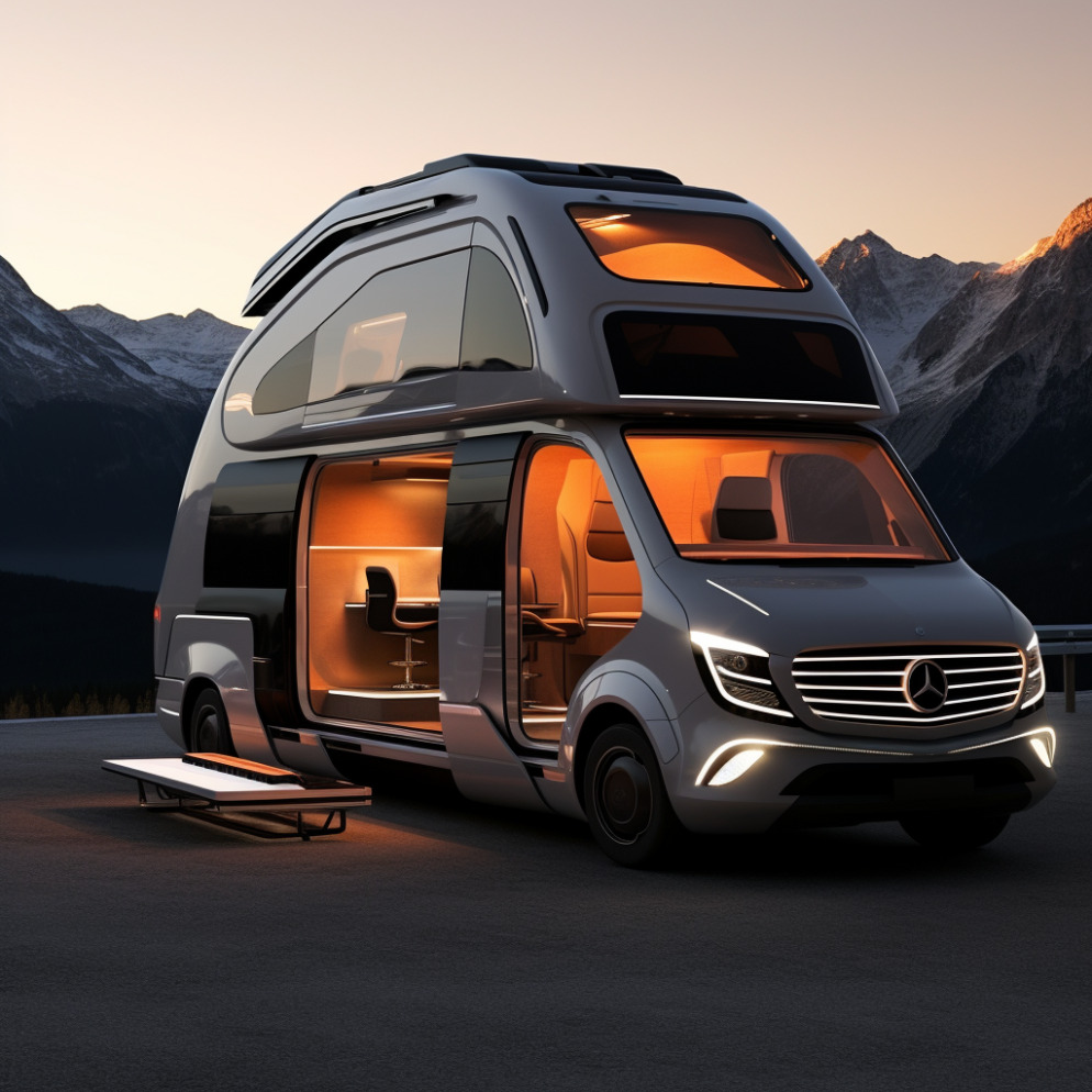 The Future Design of Mercedes Sprinter: An AI Perspective - Van2b