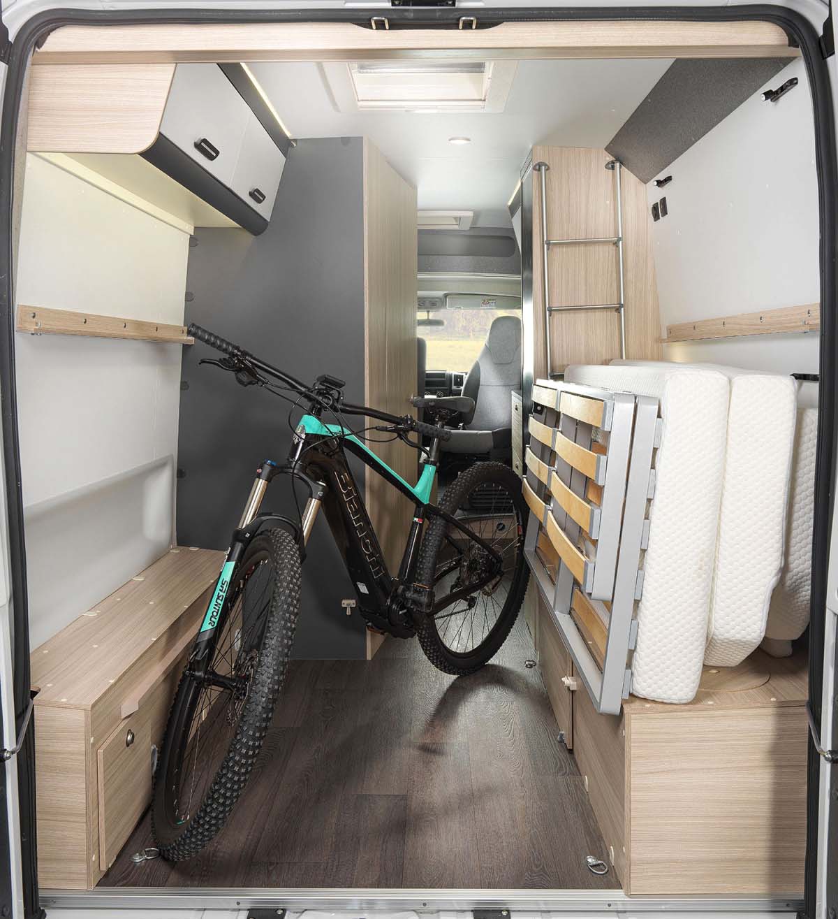 16 Van Folding Bed Q&A for Camper Van DIYers - Van2b