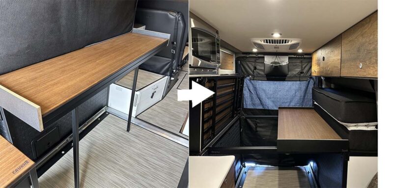 16 Van Folding Bed Q&A for Camper Van DIYers - Van2b