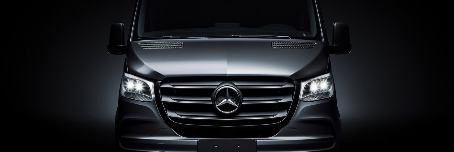 Ford Transit vs Mercedes Sprinter side-by-side comparison - Van2b