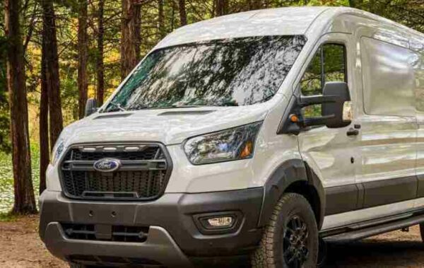 Ford Transit vs Mercedes Sprinter side-by-side comparison - Van2b